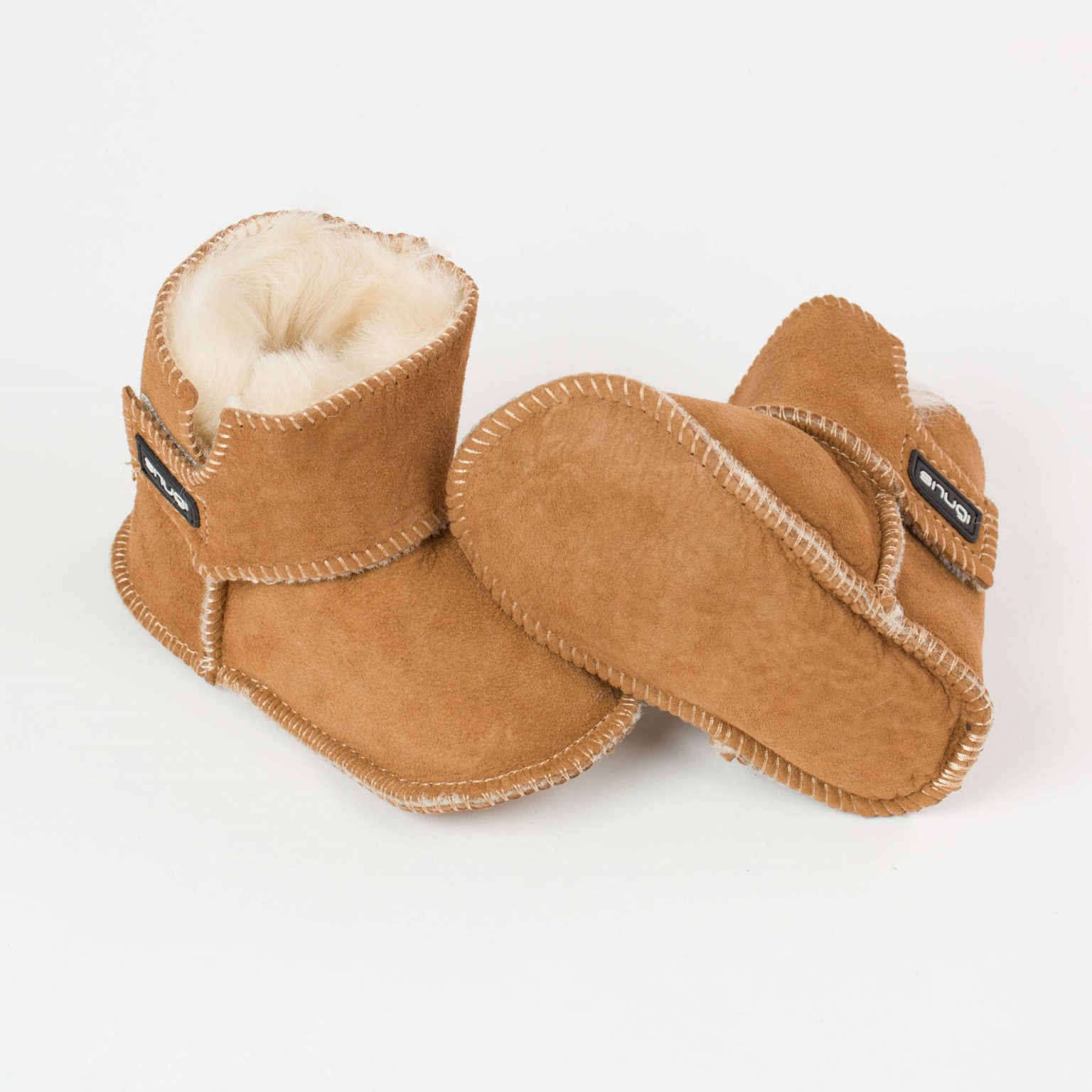 Snugi merino škorenjčki Brown 9 - 12 mesecev - Lenuhec.si